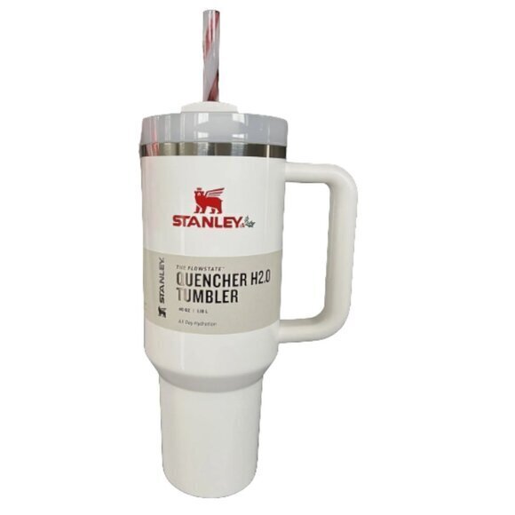 Stanley | Dining | Stanley Quencher H2 Tumbler 40 Oz Mistletoe Twist ...
